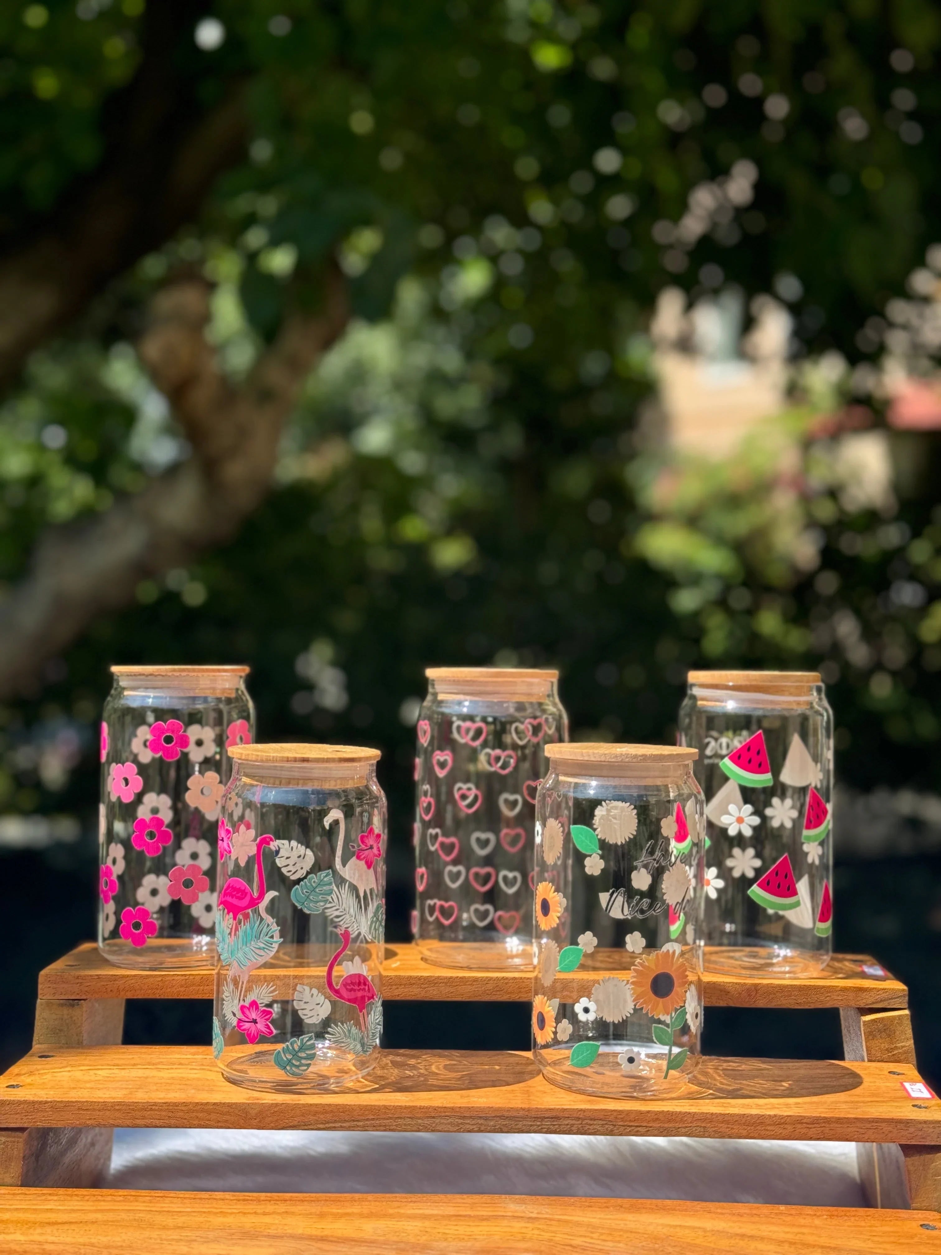Glass Sippers – High on Colors